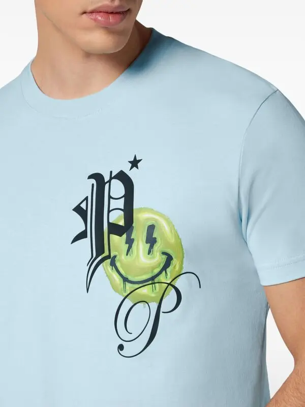 Philipp Plein Smile Cotton-jersey T-shirt