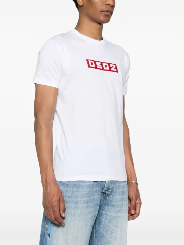Dsquared2 Dsq2 Logo-appliqué T-shirt