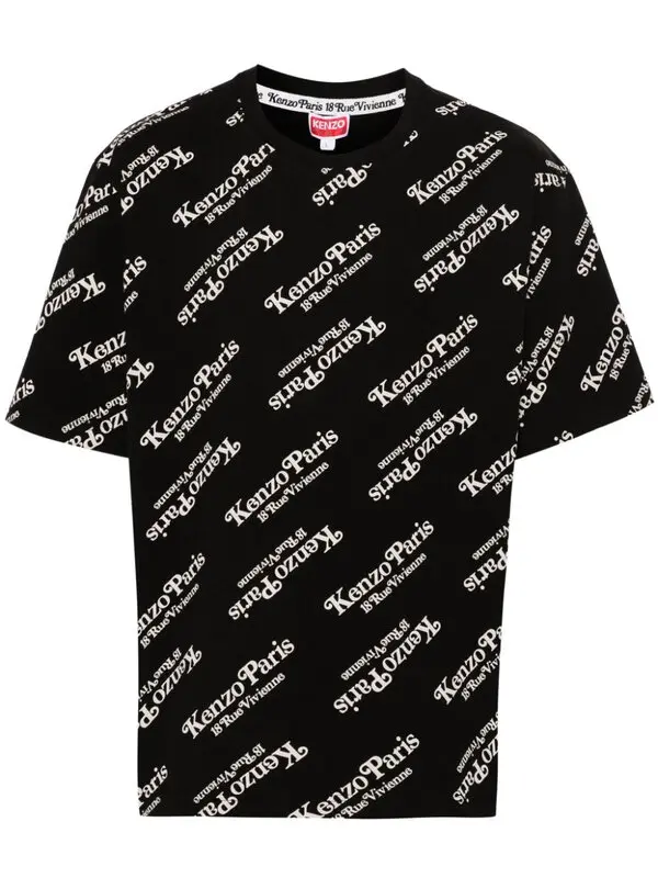 Kenzo X Verdy Logo-print T-shirt - Black