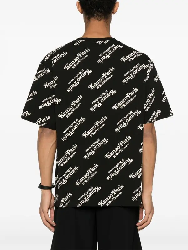Kenzo X Verdy Logo-print T-shirt - Black