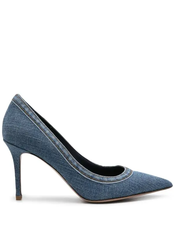 LE SILLA Eva 90mm Denim Pumps