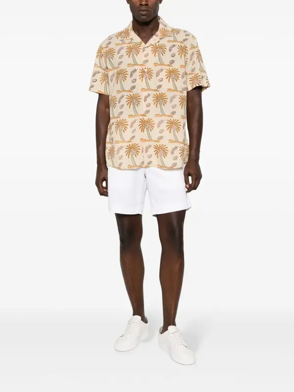 Polo Ralph Lauren Bedford Polo Pony-embroidered Shorts - White