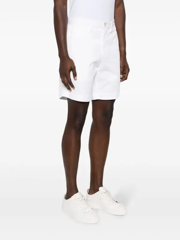 Polo Ralph Lauren Bedford Polo Pony-embroidered Shorts - White