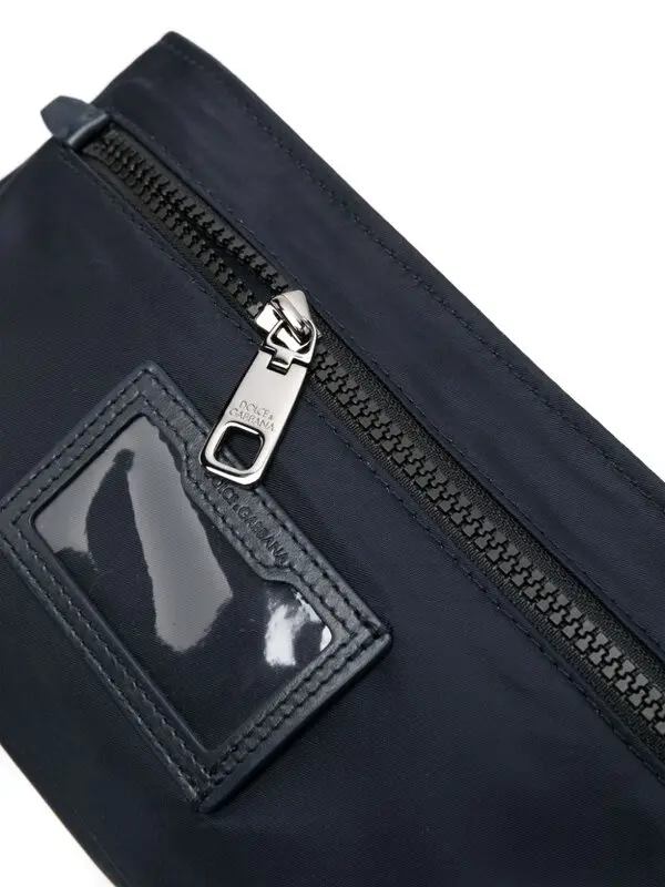 Dolce & Gabbana Raised Logo Belt Bag - Blue