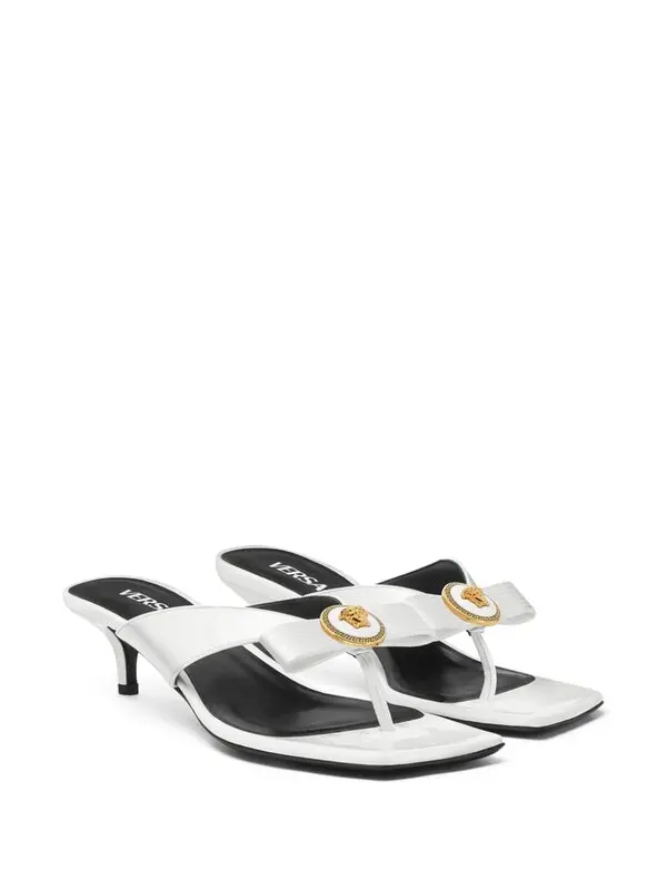 Versace 45mm Leather Sandals