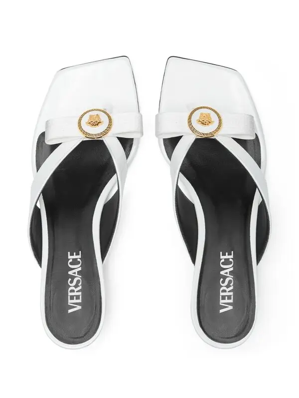 Versace 45mm Leather Sandals