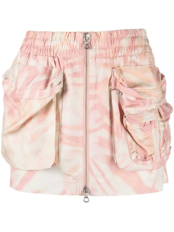 DIESEL® O-mirty Cargo Mini Skirt