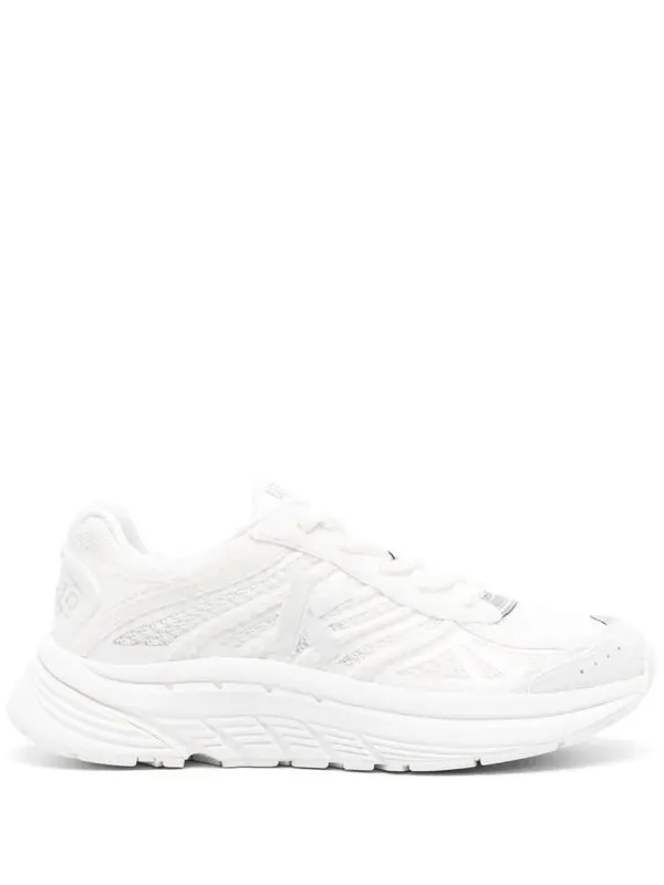 Kenzo Pace Open-knit Sneakers - White