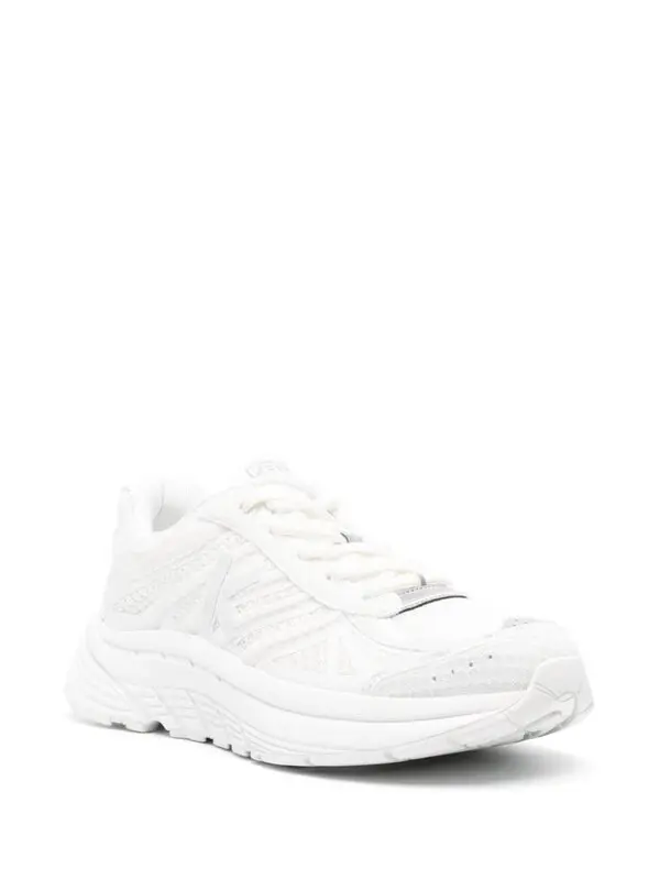 Kenzo Pace Open-knit Sneakers - White