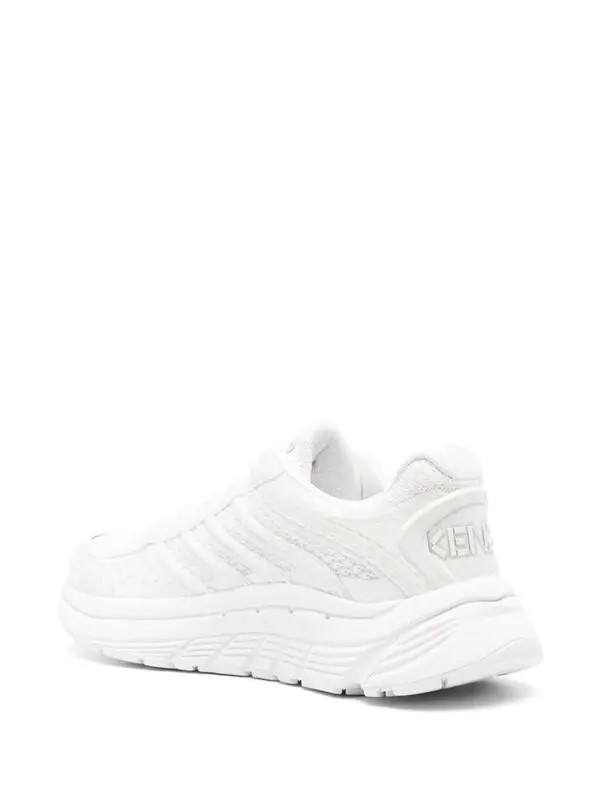 Kenzo Pace Open-knit Sneakers - White
