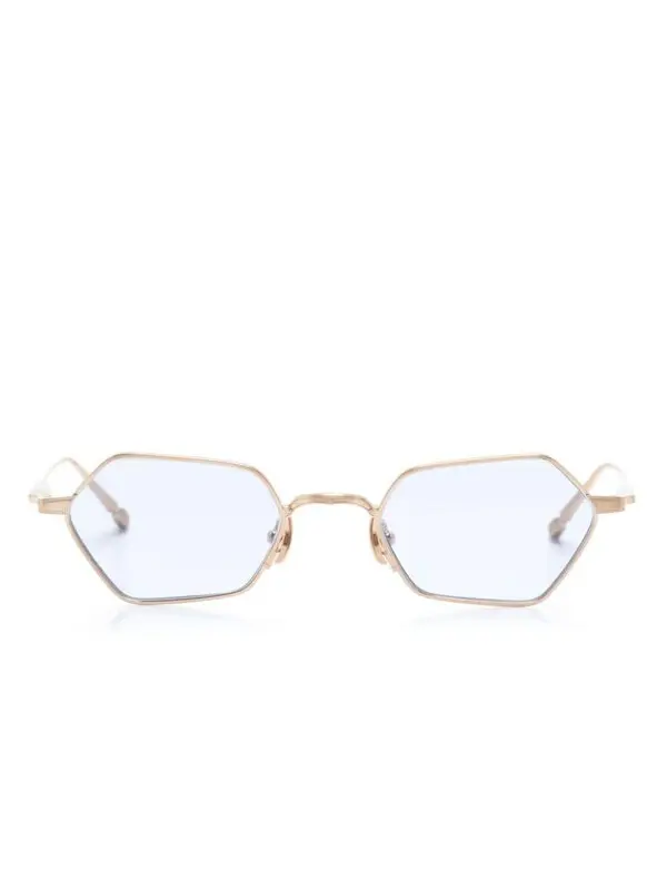 Matsuda Geometric-frame Sunglasses - Gold