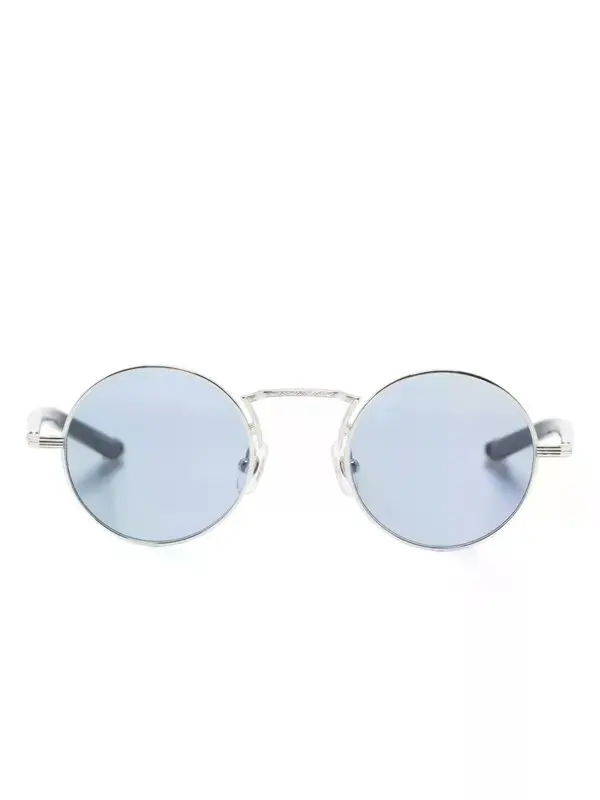 Matsuda Round-frame Tinted-lenses Sunglasses - Blue