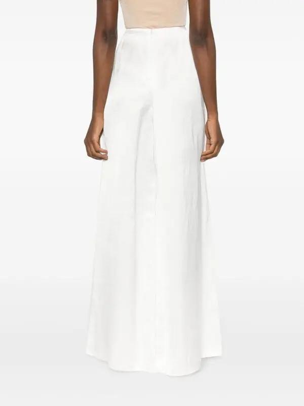 Ralph Lauren Satin Wide-leg Trousers