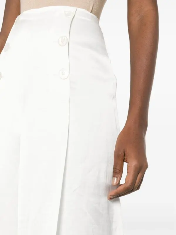 Ralph Lauren Satin Wide-leg Trousers