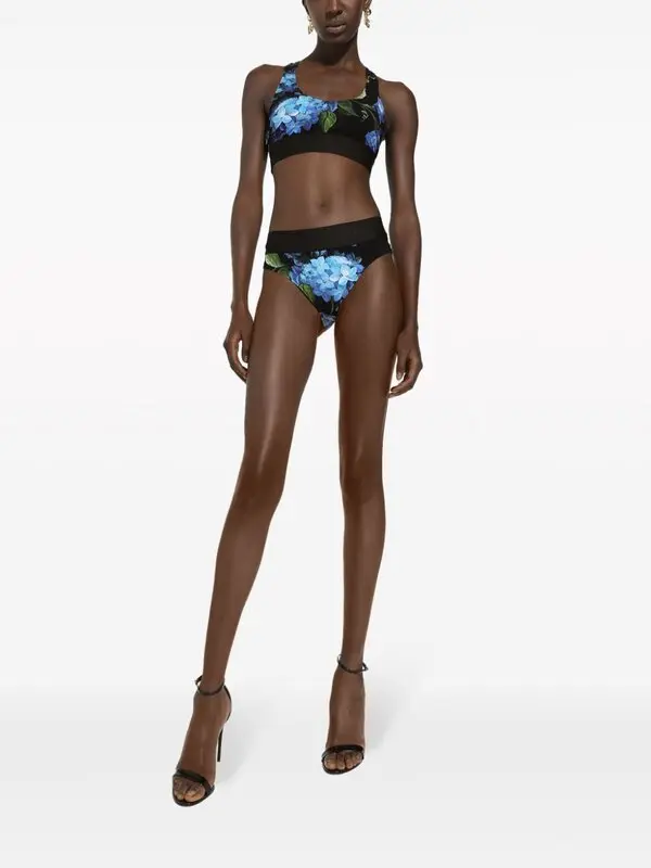 Dolce & Gabbana Bluebell Bralette Bikini Set
