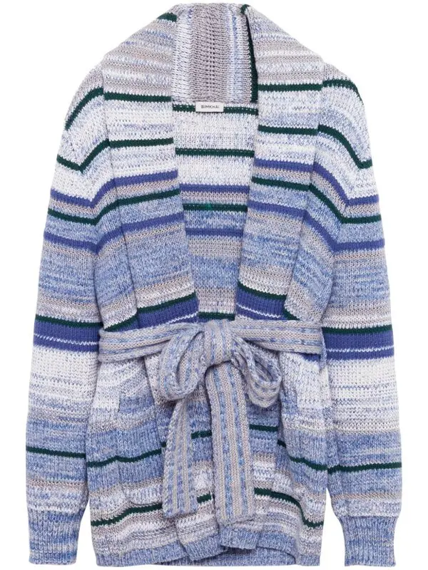 Simkhai Keenan Belted Cardigan - Grey