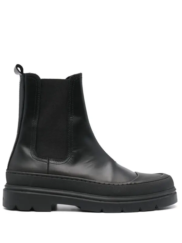 Calvin Klein Leather Chelsea Boots