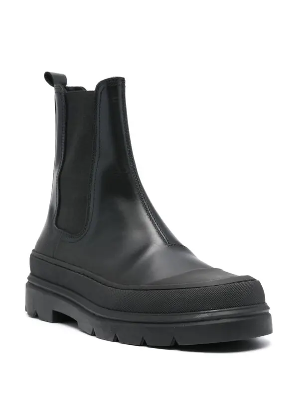 Calvin Klein Leather Chelsea Boots