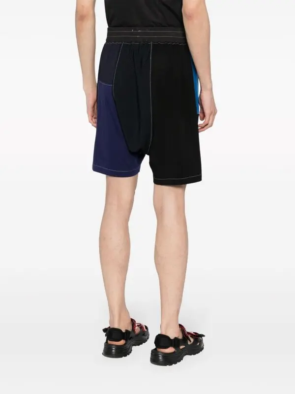 Amen Patchwork Track Shorts