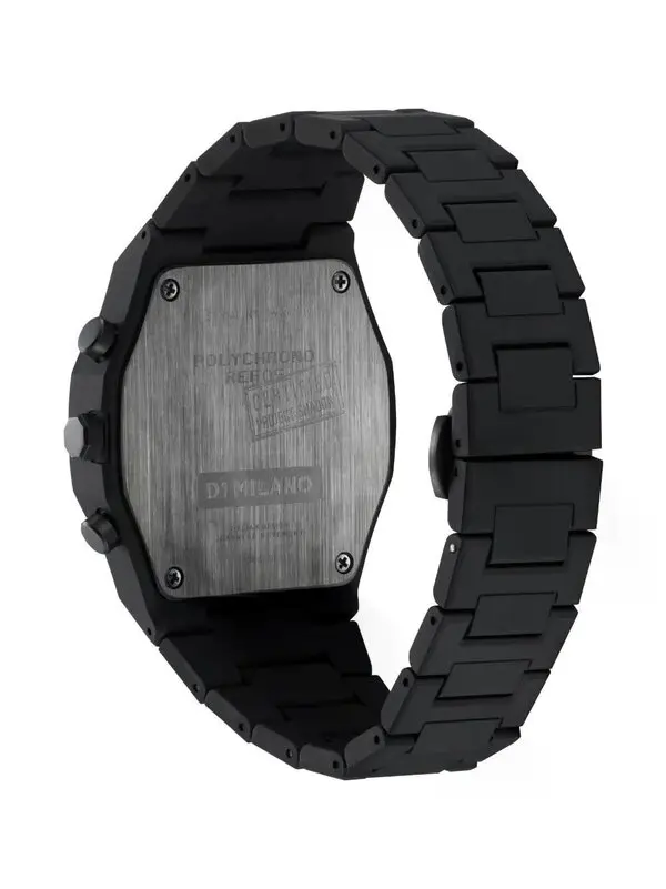 D1 MILANO Polycarbon 40.5 Mm Watch - Black