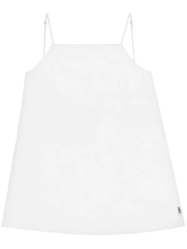 MAISON MARGIELA V-back Cotton Top