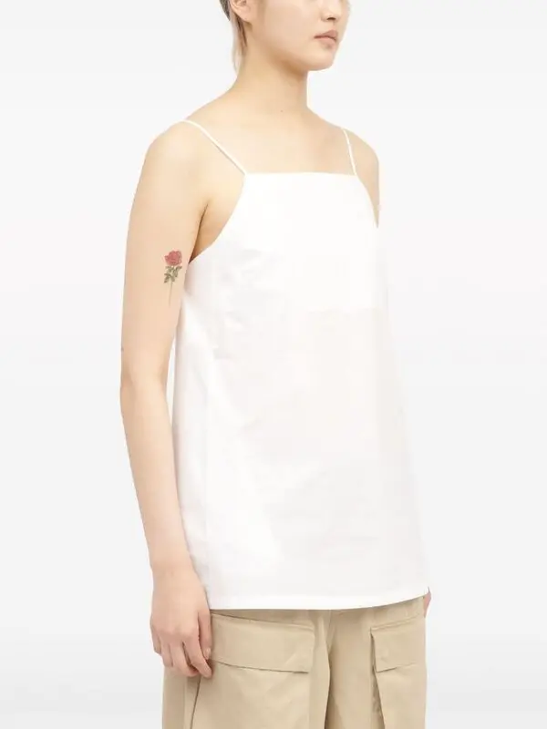 MAISON MARGIELA V-back Cotton Top