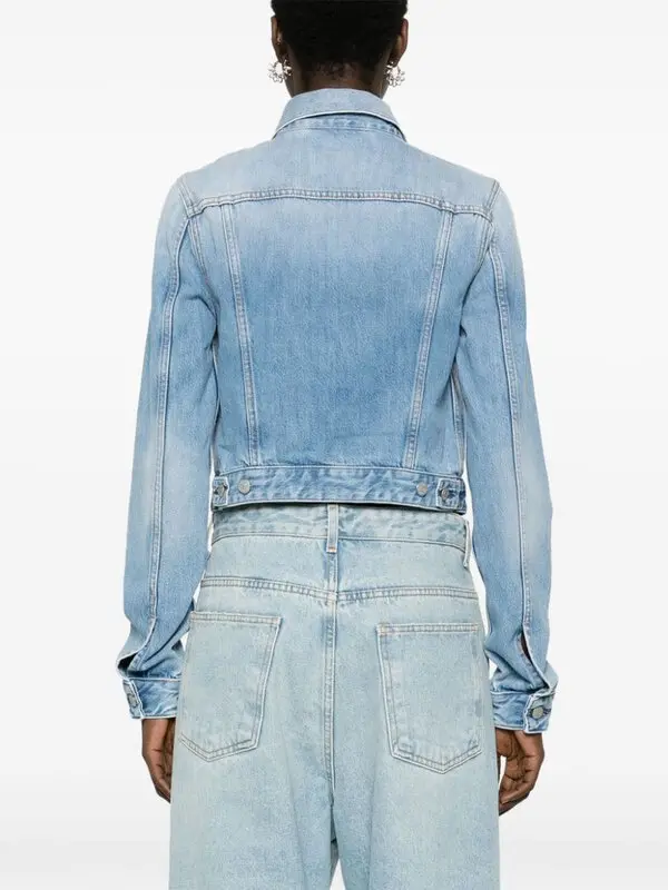 Acne Studios Cropped Denim Jacket