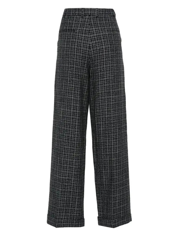A.p.c. Melissa Plaid Trousers - Blue