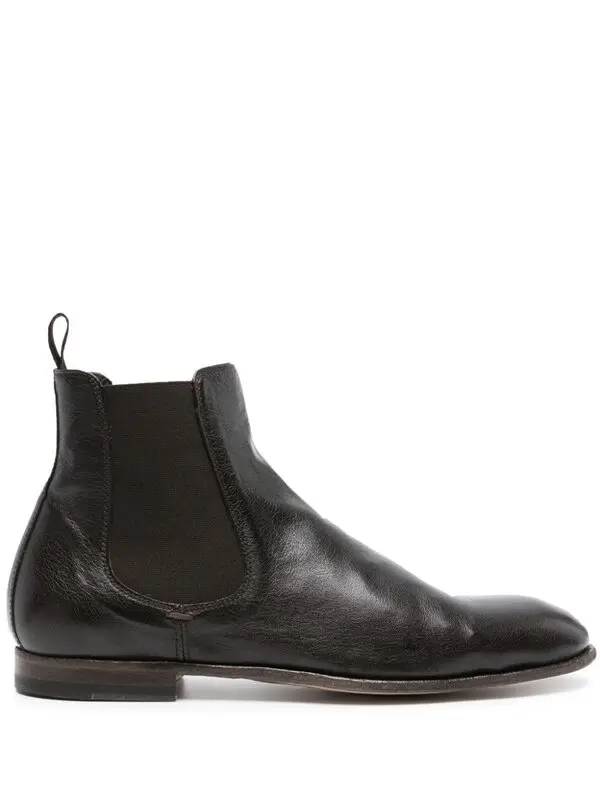 Officine Creative Solitude 004 Leather Chelsea Boots