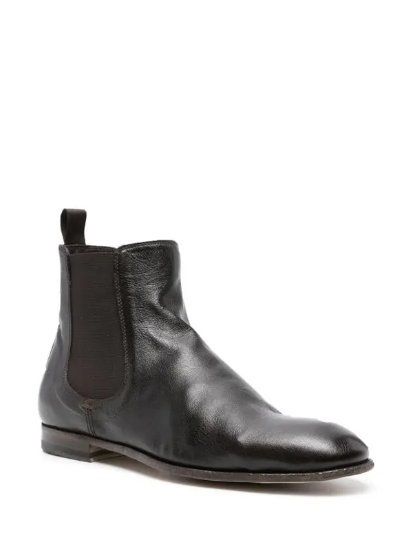 Officine Creative Solitude 004 Leather Chelsea Boots