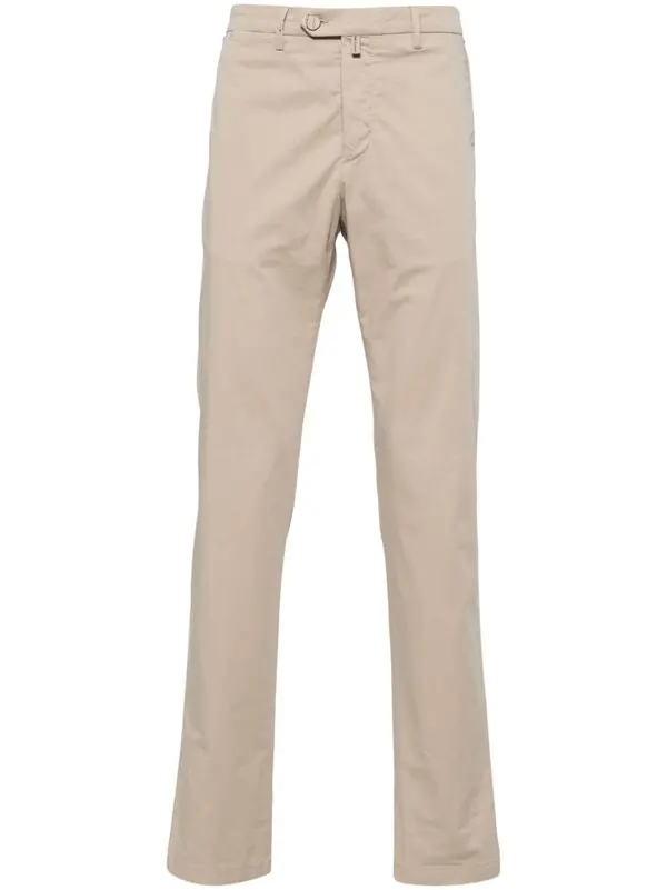 Kiton Mid-rise Chinos - Neutrals