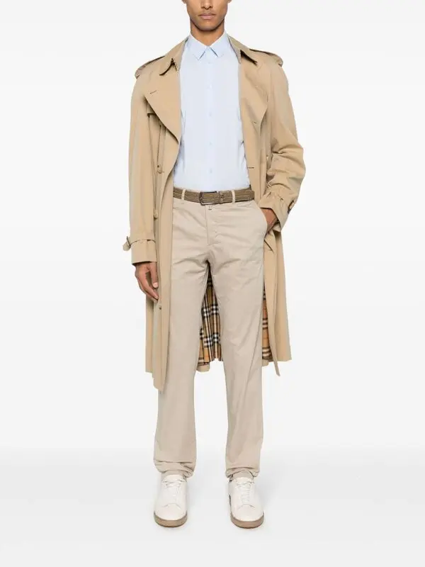 Kiton Mid-rise Chinos - Neutrals