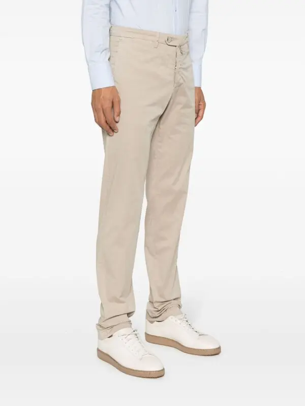 Kiton Mid-rise Chinos - Neutrals