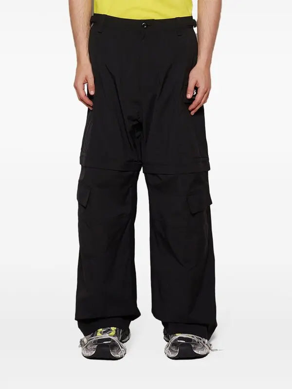 Balenciaga Unity Sports Icon Cargo Trousers - Black | Editorialist