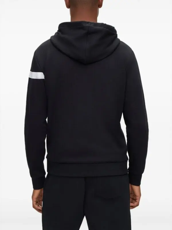 BOSS Logo Stripe-print Hoodie