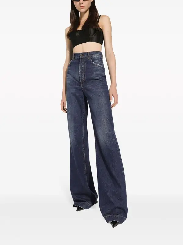 Dolce & Gabbana High-rise Flared Jeans