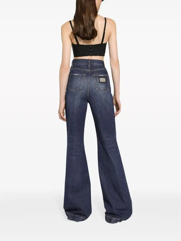 Dolce & Gabbana High-rise Flared Jeans
