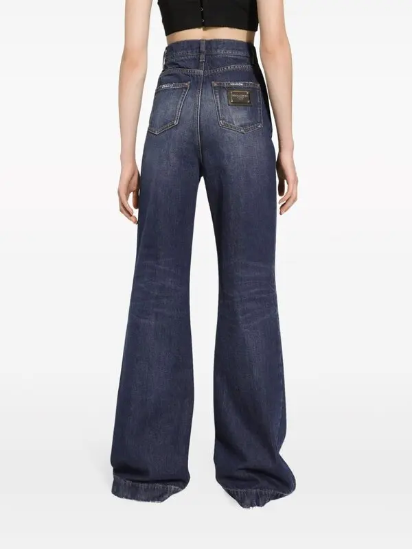 Dolce & Gabbana High-rise Flared Jeans