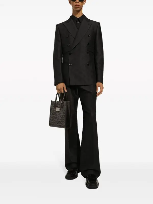 Dolce & Gabbana Logo-print Tote Bag - Black