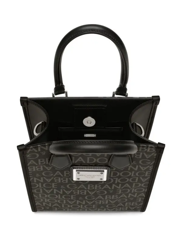 Dolce & Gabbana Logo-print Tote Bag - Black