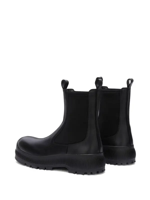 JIL SANDER Leather Chelsea Boots
