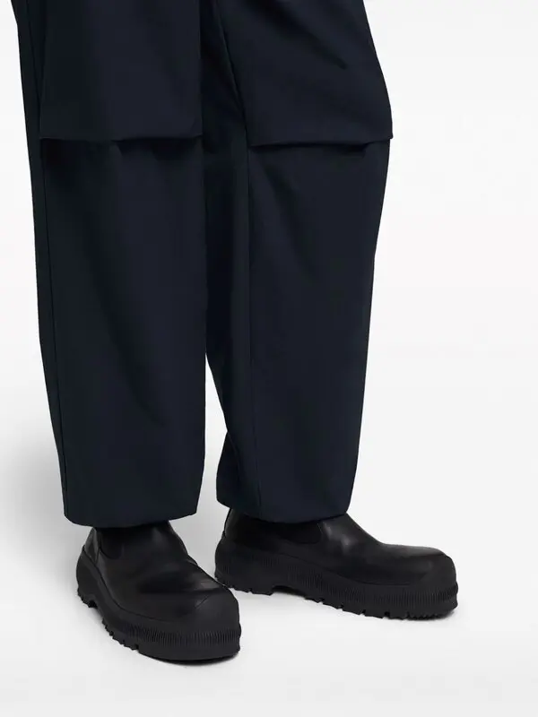 JIL SANDER Leather Chelsea Boots