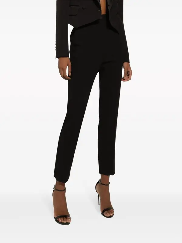 Dolce & Gabbana High-waisted Cropped Trousers