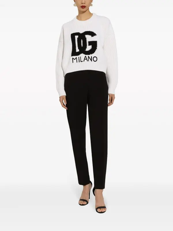 Dolce & Gabbana Dg Logo Knit Jumper
