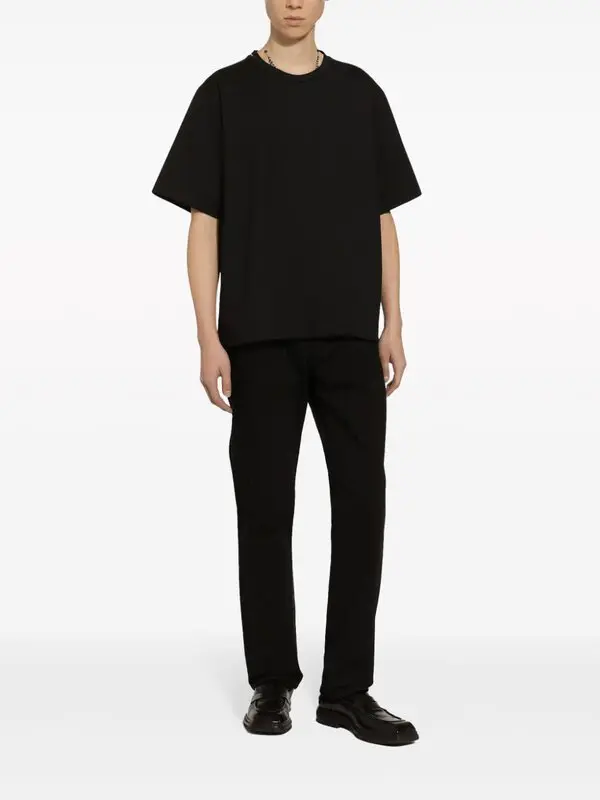 Dolce & Gabbana Classic Straight Leg Jeans - Black