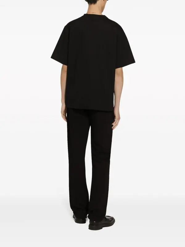 Dolce & Gabbana Classic Straight Leg Jeans - Black