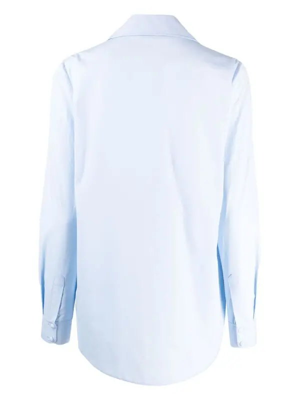 Dice Kayek Crystal-embellished Cotton Shirt