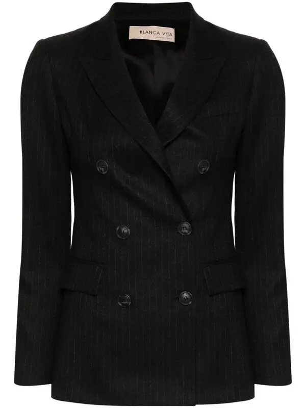 BLANCA VITA Godezia Pinstripe Blazer