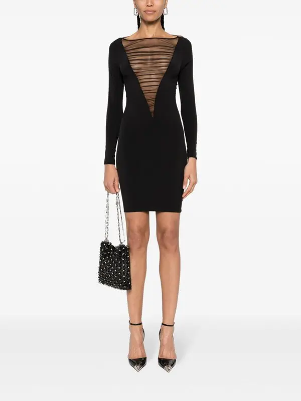 MAISON CLOSE Nuit Fauve Mini Dress