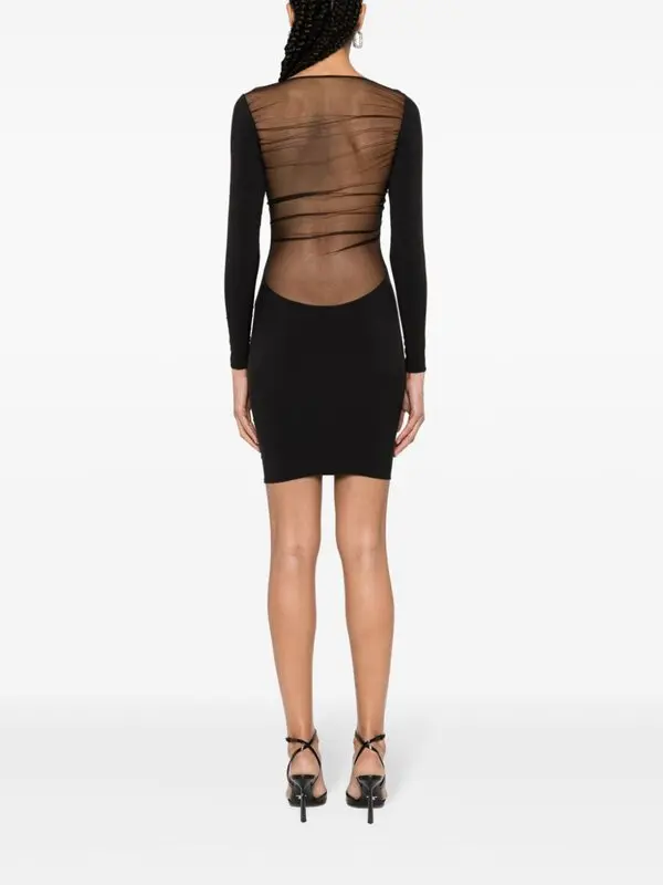 MAISON CLOSE Nuit Fauve Mini Dress